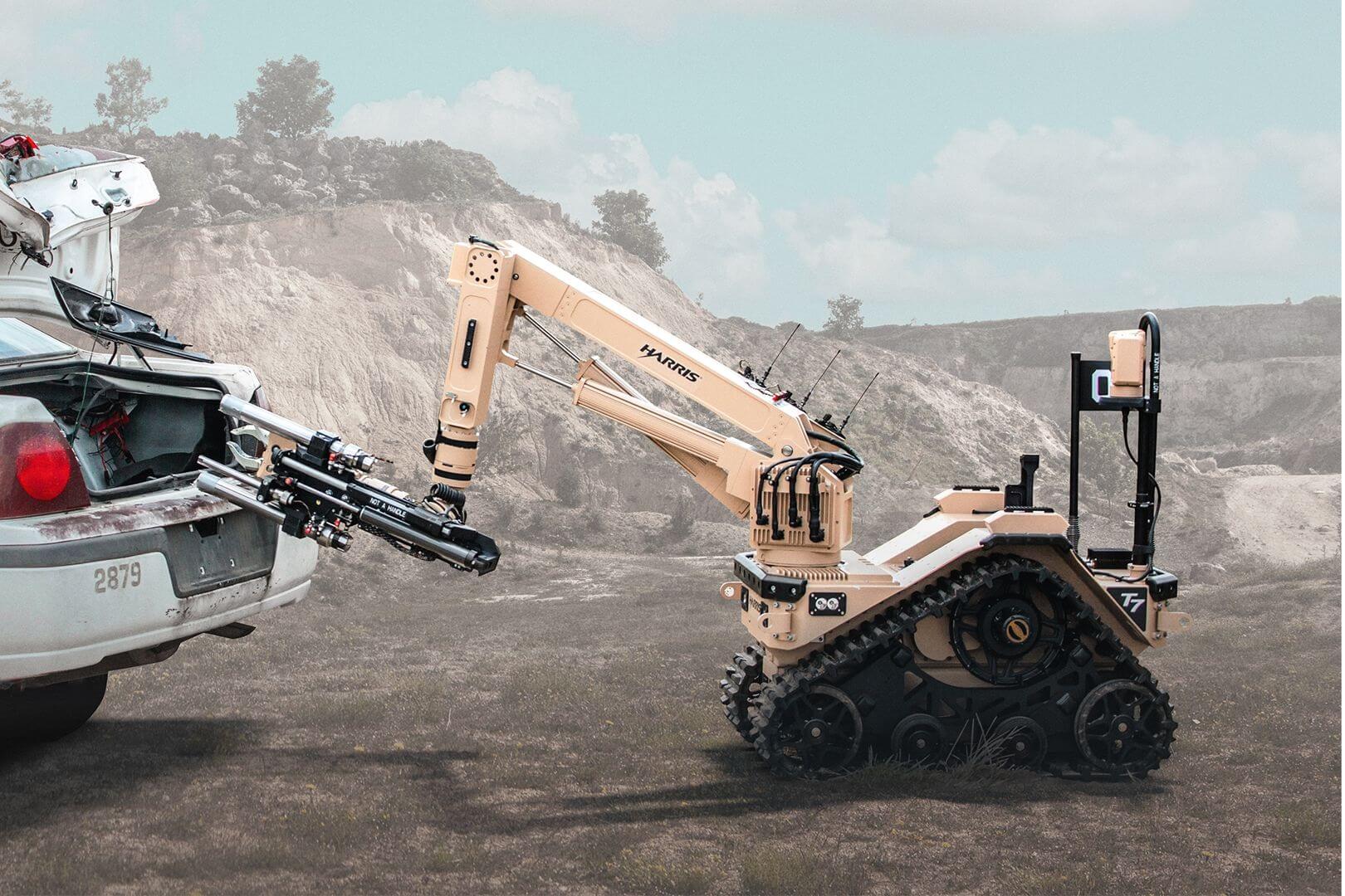 UK e Harris Robotics: contratto da £55 milioni per i robot T7